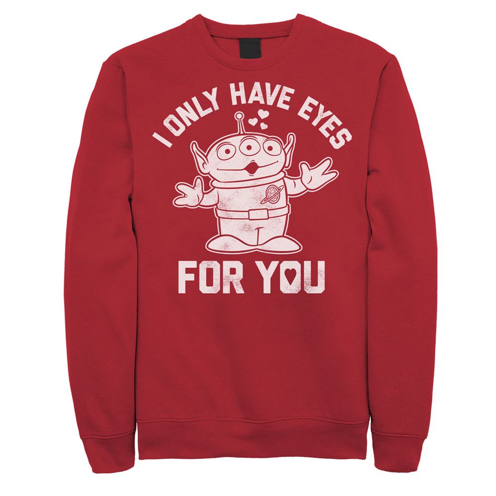 Disney / Pixar's Toy Story Alien Men's I Only Have Eyes For You Sweatshirt