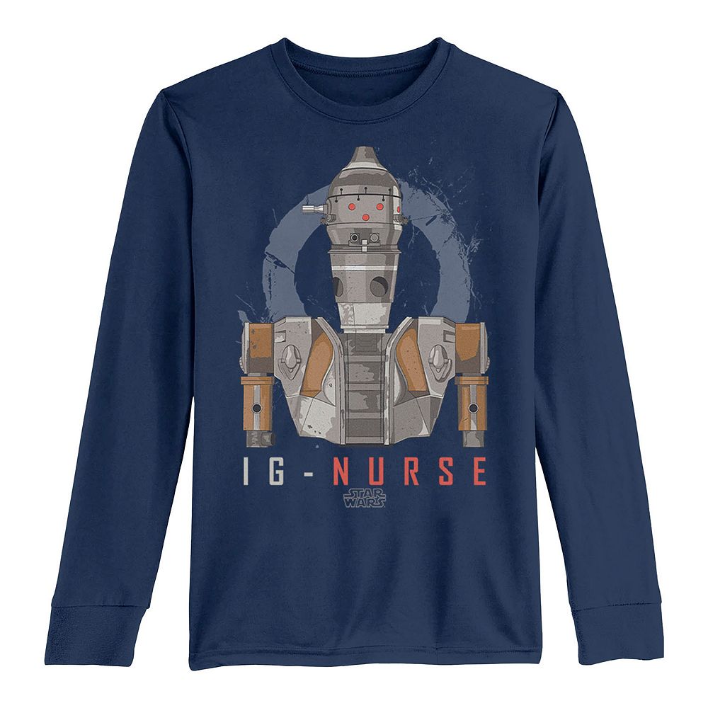 Boys 8-20 Star Wars The Mandalorian IG-11 Nurse Droid Portrait Long ...