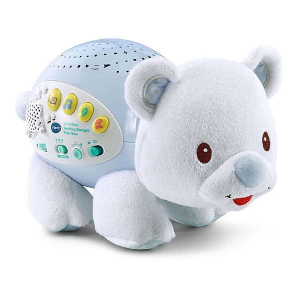 VTech Lil' Critters Soothing Starlight Polar Bear Lights Toy