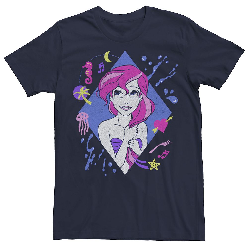 Disney's The Little Mermaid Retro Ariel Men's Tee