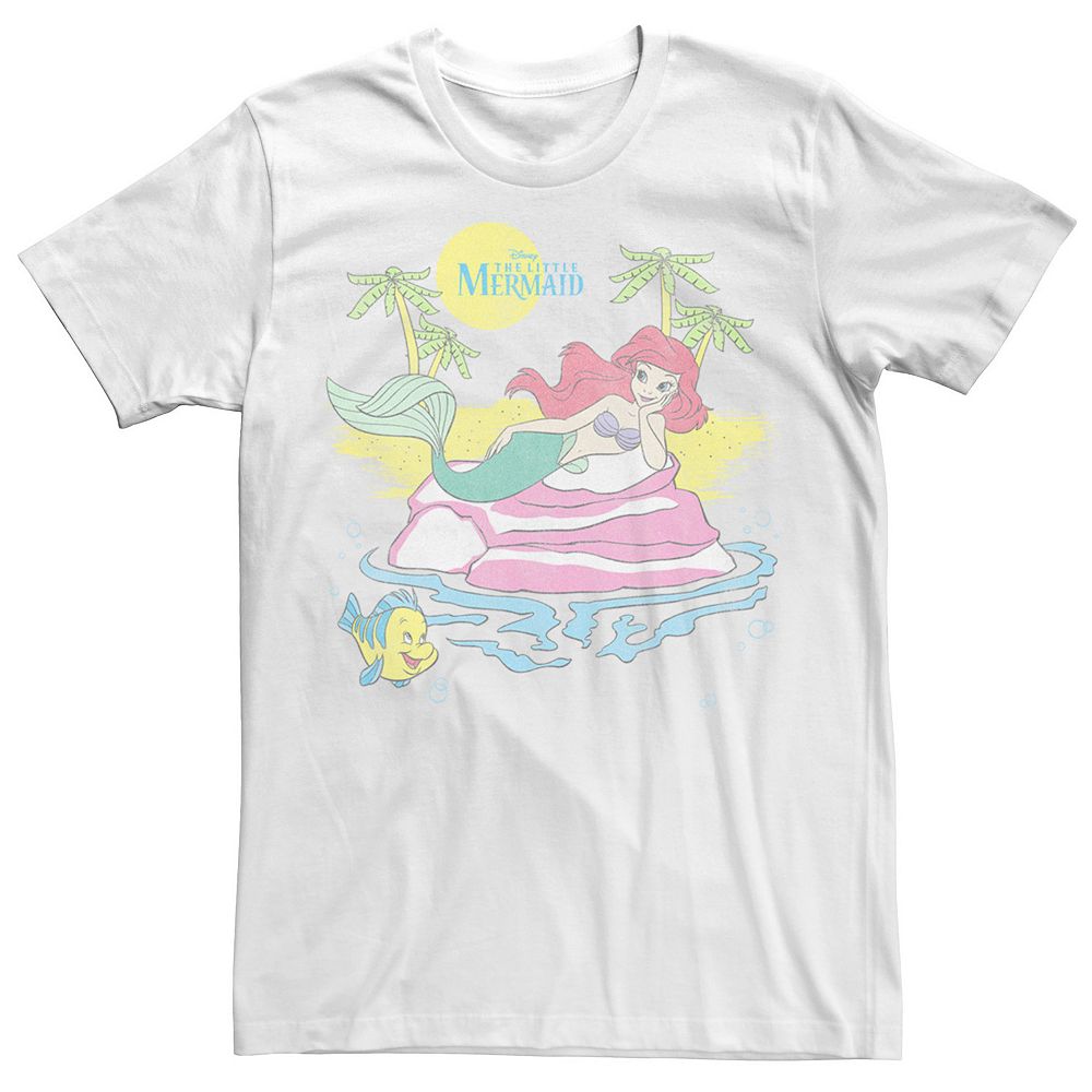 Disney's The Little Mermaid Ariel Men's Beach Portrait Tee