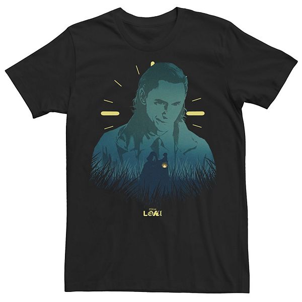 Men's Marvel Loki Variant Loki Silhouettes Tee