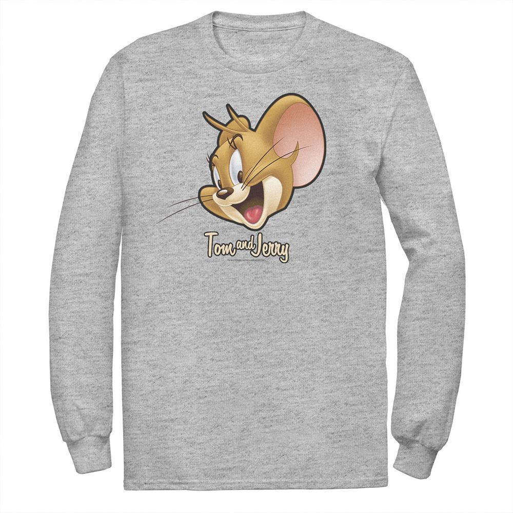 Men's Tom And Jerry Simple Jerry Big Face Tee