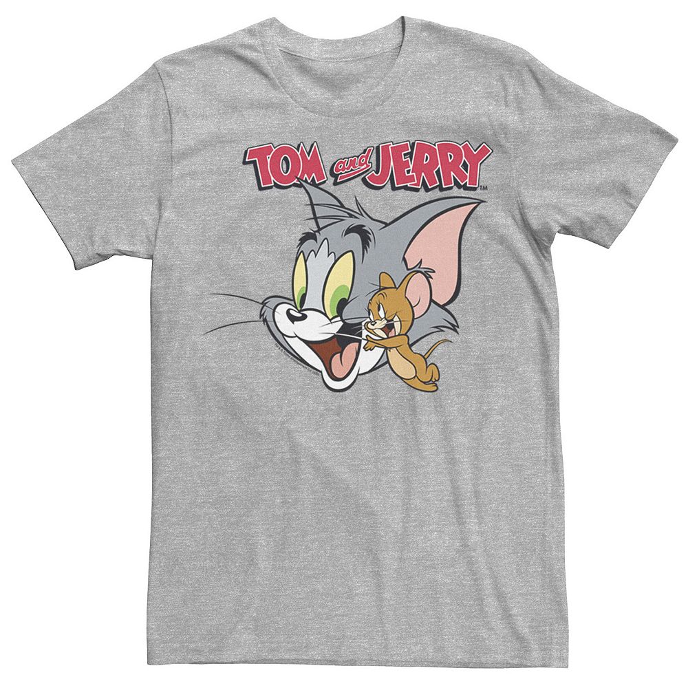 Men's Tom And Jerry Simple Portrait Logo Tee