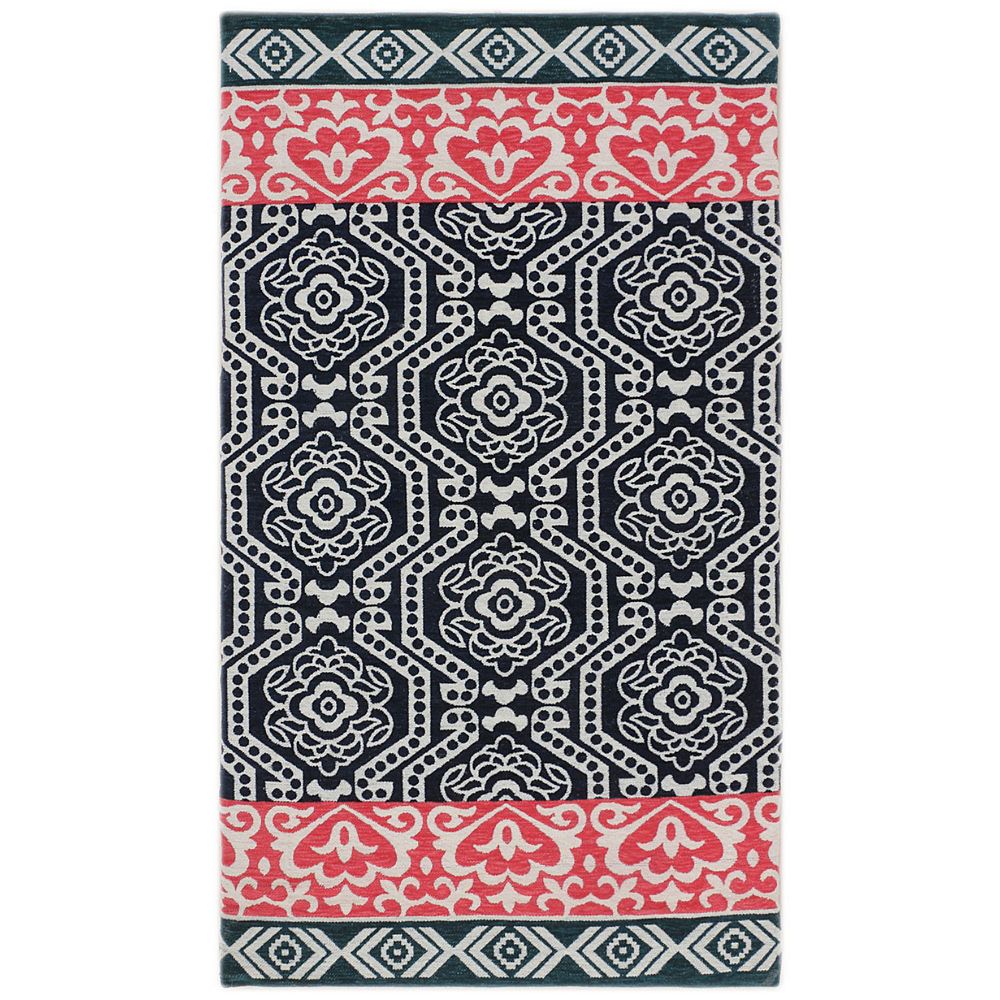 RugSmith Colorblock Geometric Anti-Fatigue Mat - 20'' x 36''