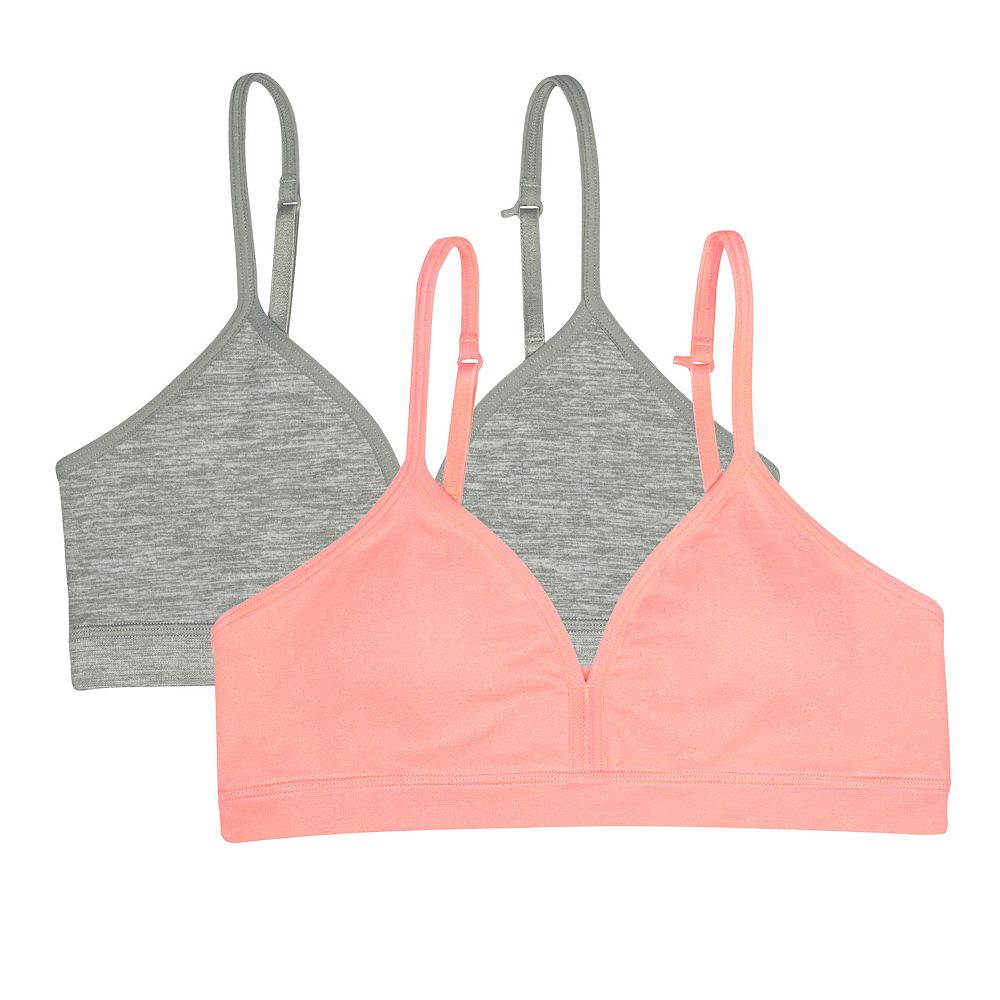 Girls SO® 7-16 2-Pack Seamless Bralettes