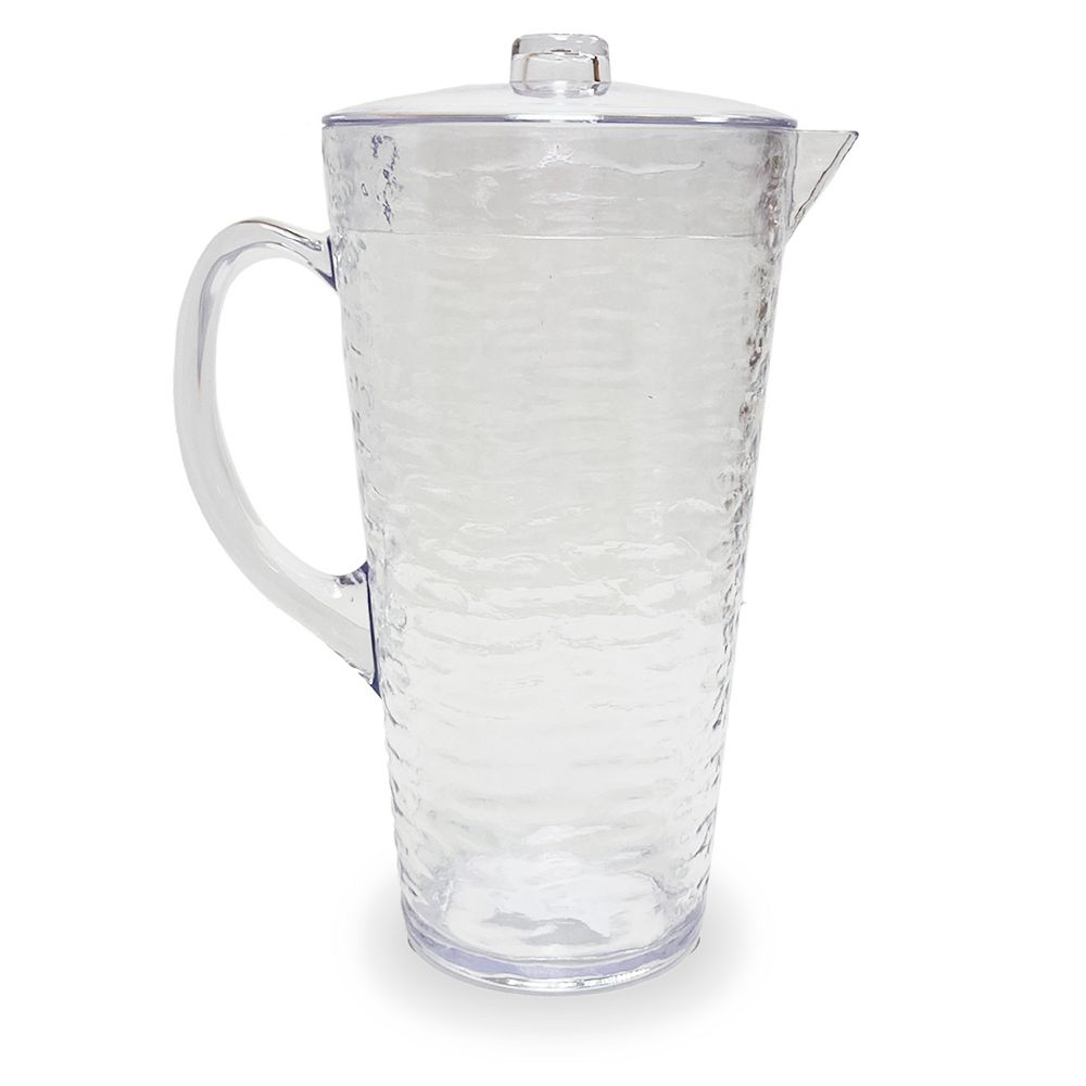Food Network™ Clear Textured Acrylic Pitcher with Lid