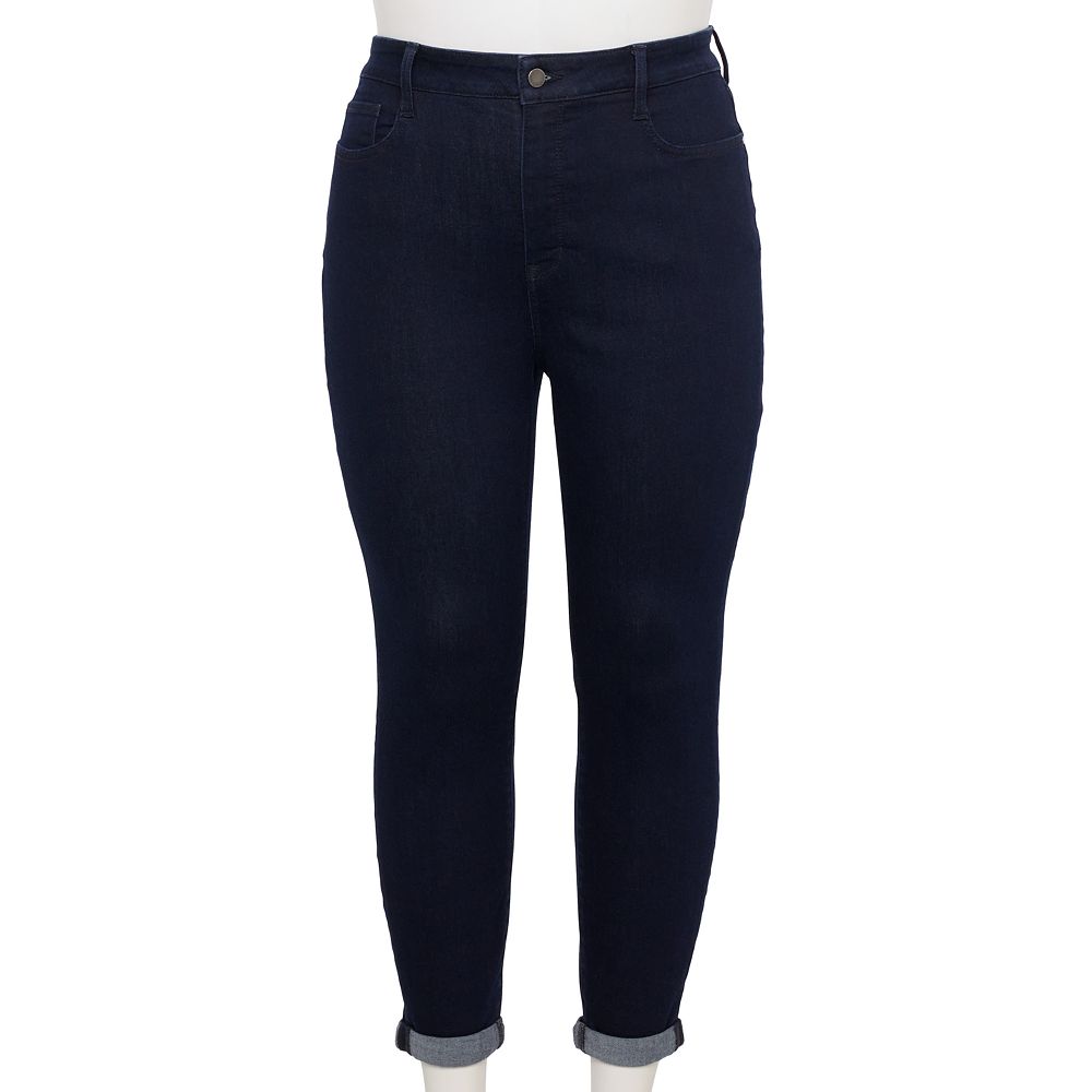 Plus Size Nine West Slimming Skinny Ankle Jeans