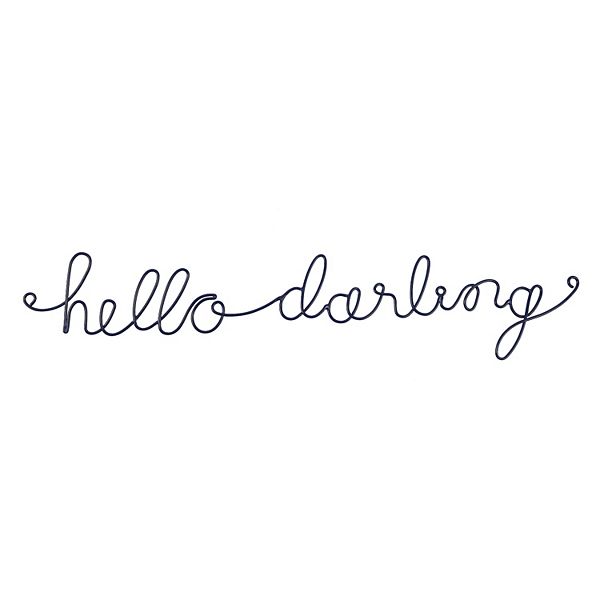 Sonoma Goods For Life® "Hello Darling" Wall Decor