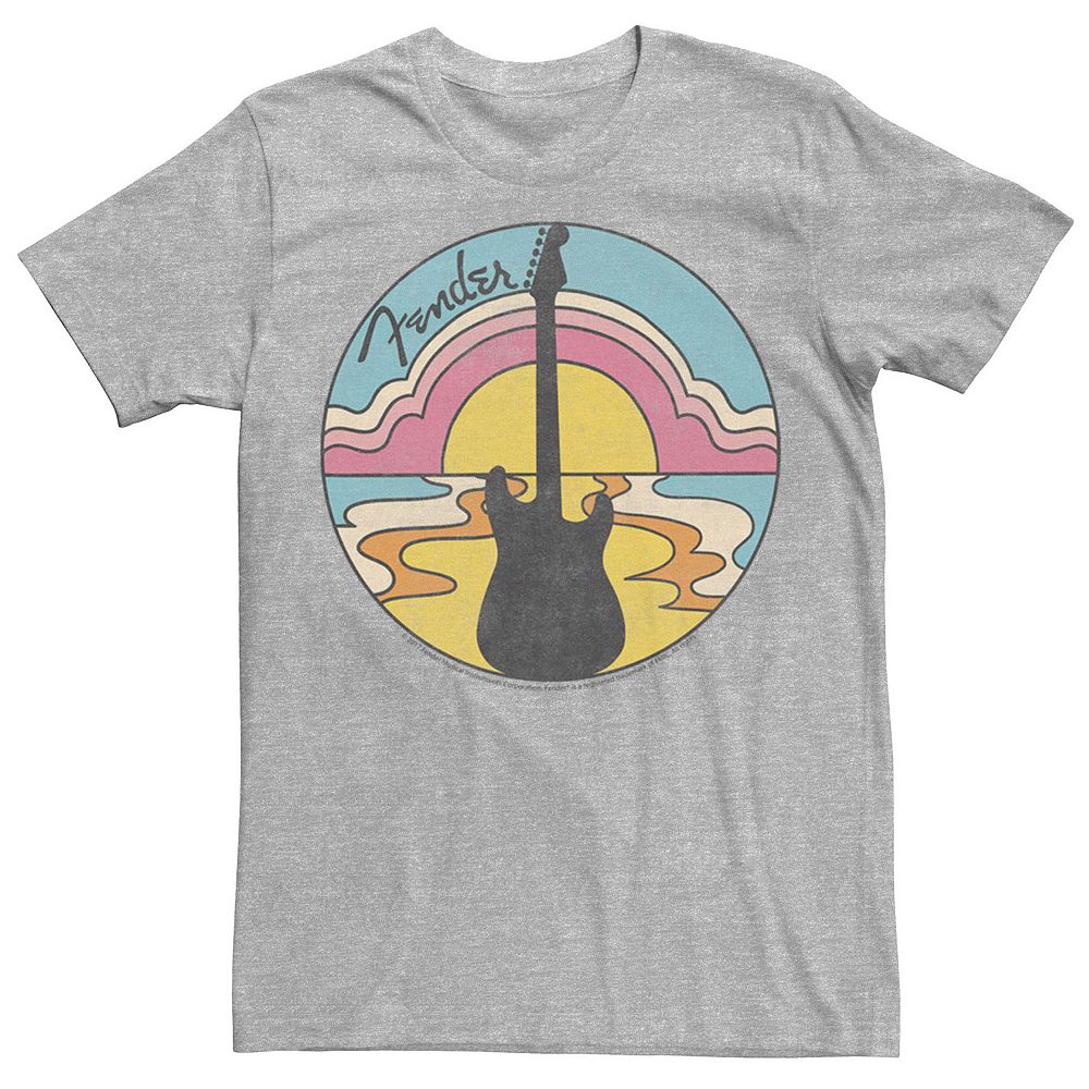 Men's Fender Groovy Sunset Logo Graphic Tee