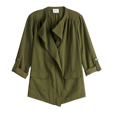 Women's Nine West Drapey Utility Jacket