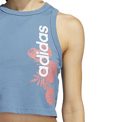 Women's adidas Floral Graphic Muscle Tank