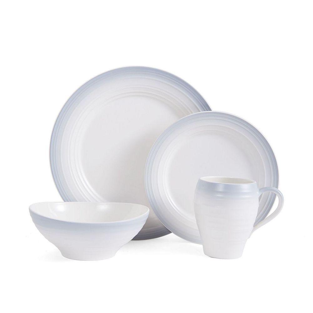 Mikasa Swirl Ombre 4-pc. Dinnerware Set