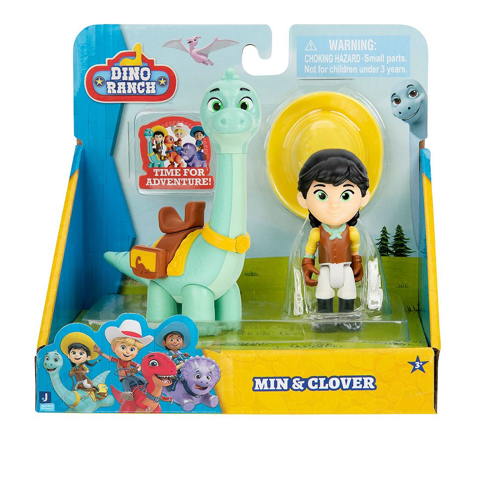 Dino Ranch Core 2-Pack Dino Figure and Character Figure Assortment