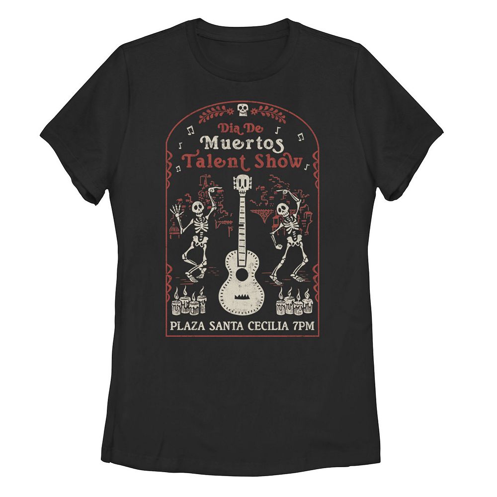 Disney / Pixar's Coco Juniors' Dia De Muertos Talent Show Poster Tee
