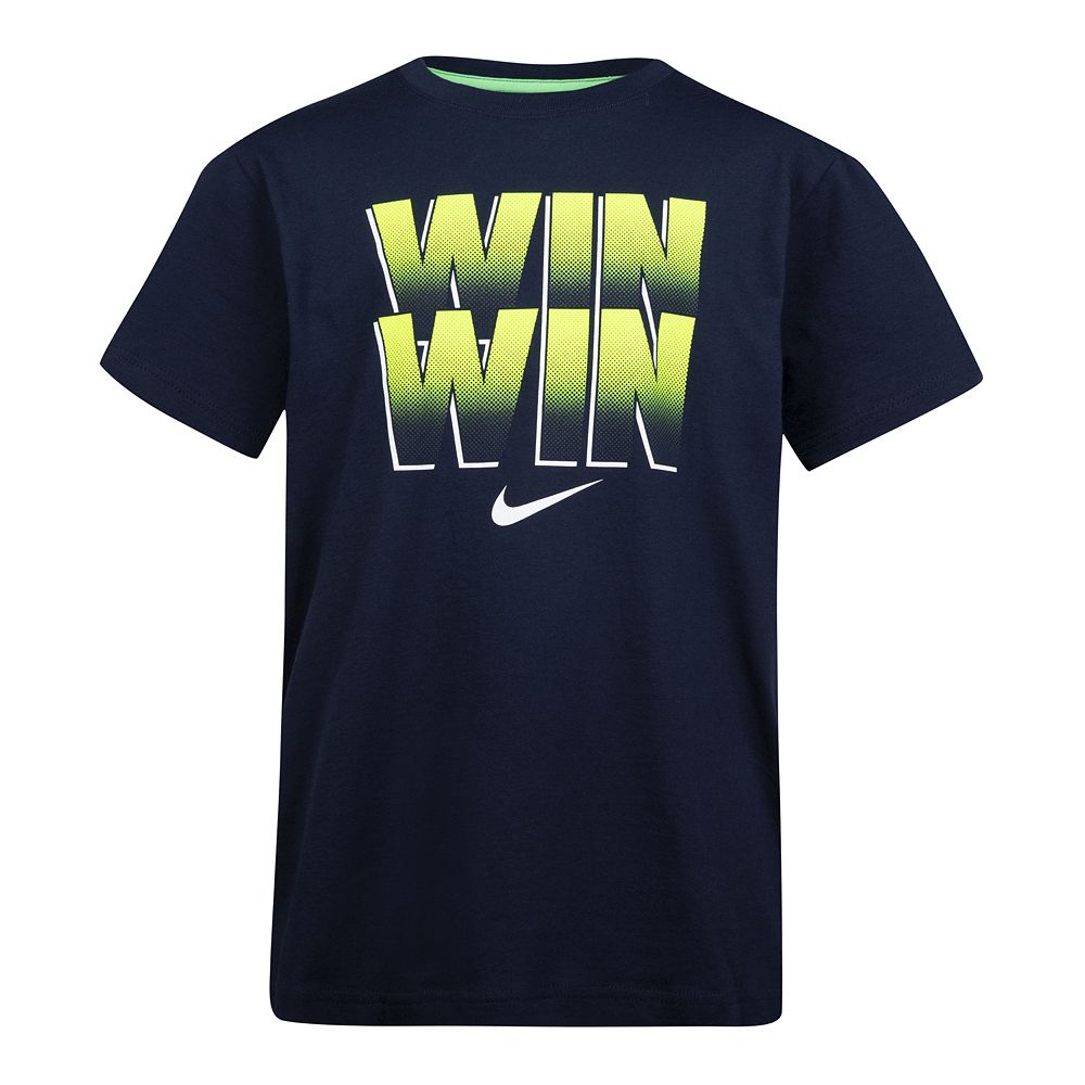 Kids 8-20 Nike 3BRAND "Win Win" Graphic Tee By Russell Wilson