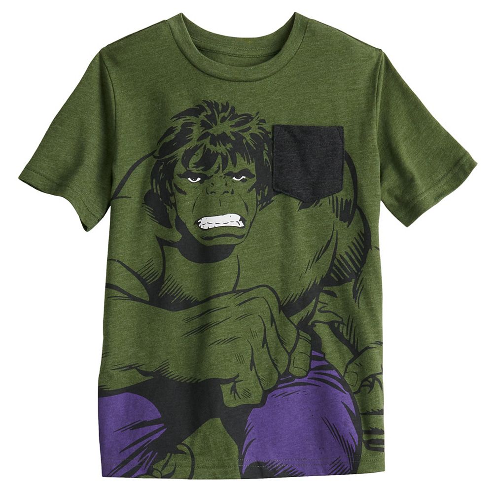 Boys 4-12 Jumping Beans® Marvel The Incredible Hulk Short Sleeve ...