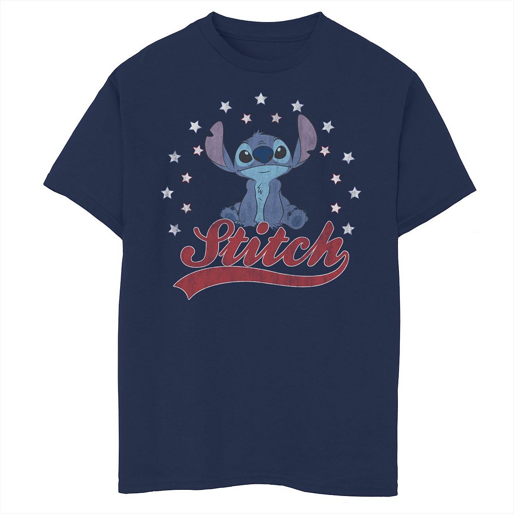 Disney's Lilo & Stitch Boys 8-20 Americana Stitch Portrait Tee