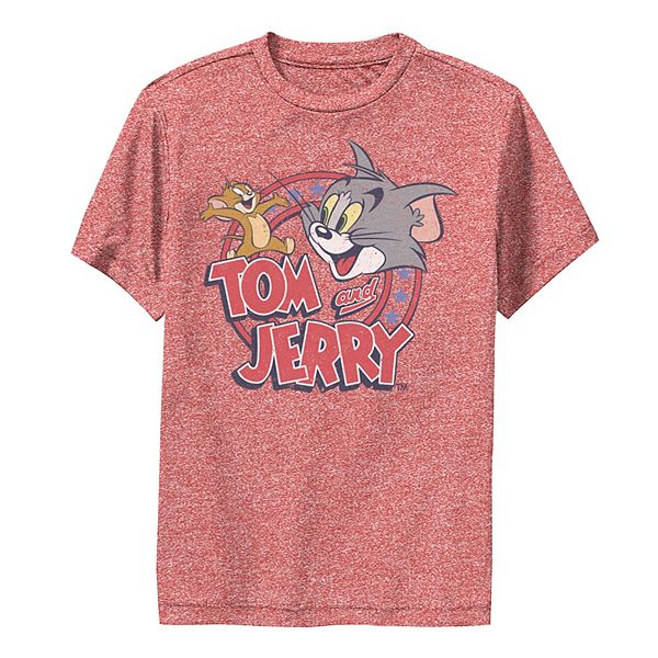 Boys 6-20 Tom And Jerry Retro Portrait Tee