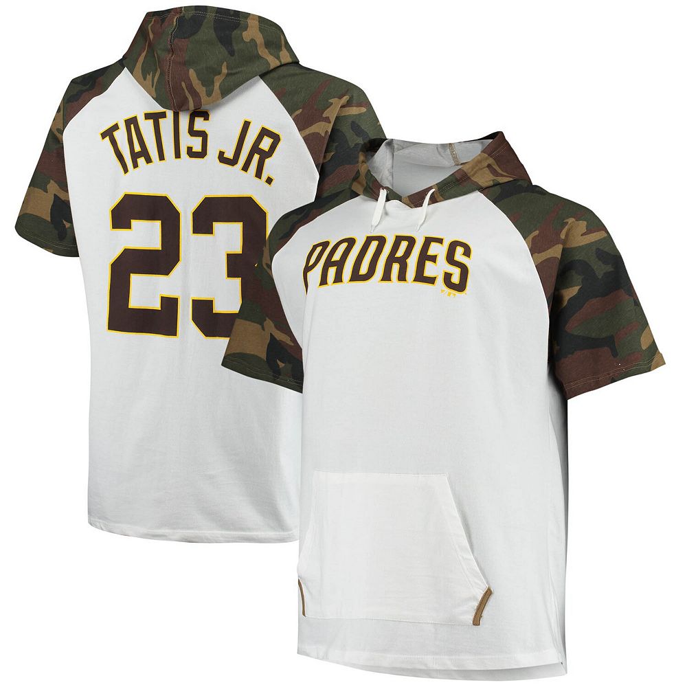 Men's Fernando Tatis Jr. White/Camo San Diego Padres Player Big & Tall ...