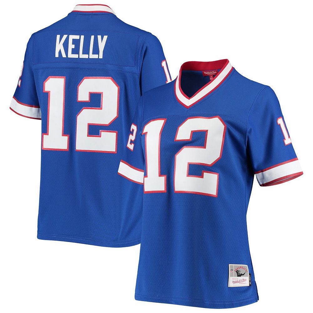 Women's Mitchell & Ness Jim Kelly Royal Buffalo Bills 1990 Legacy ...
