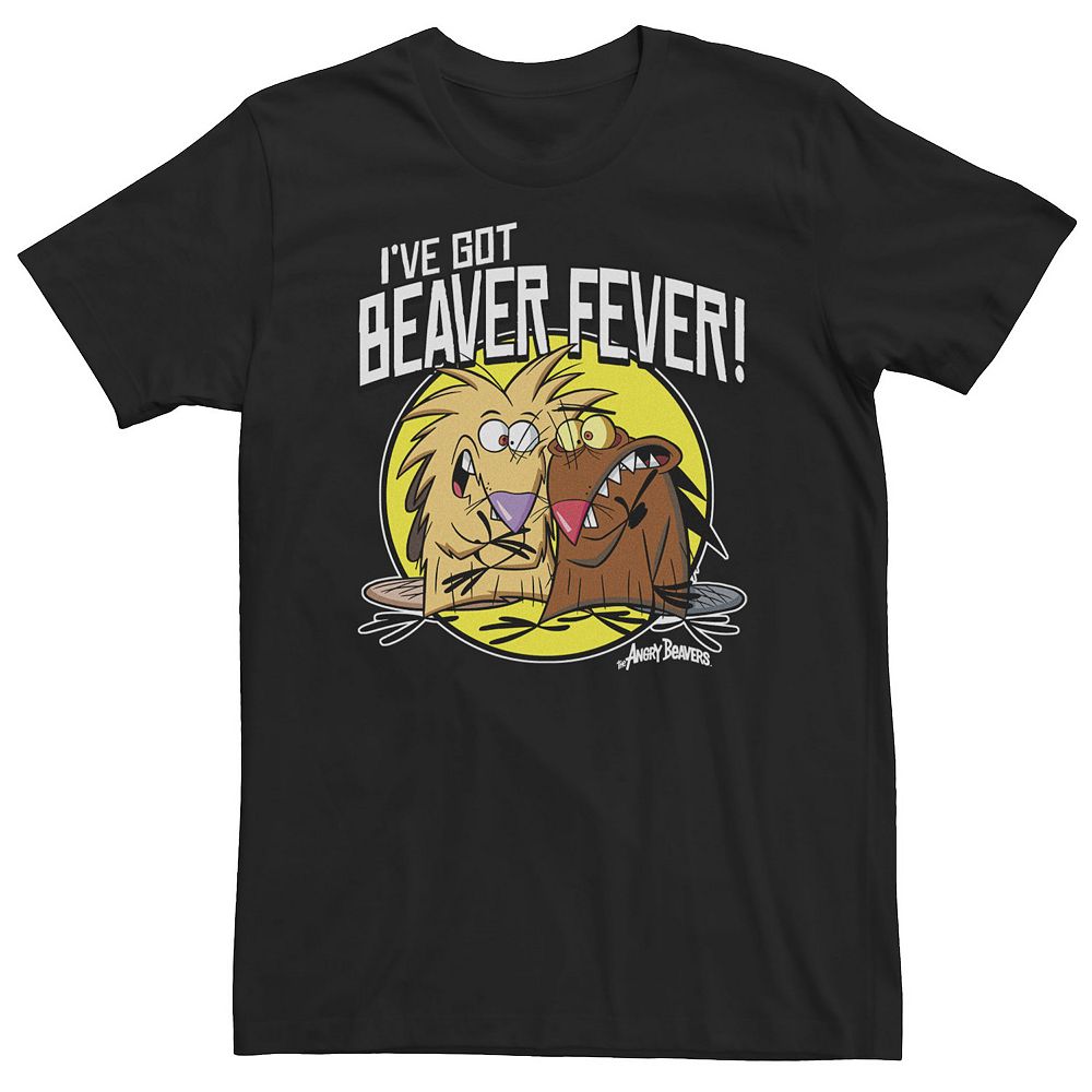 Big & Tall Nickelodeon Angry Bevers I've Got Bever Fever Tee