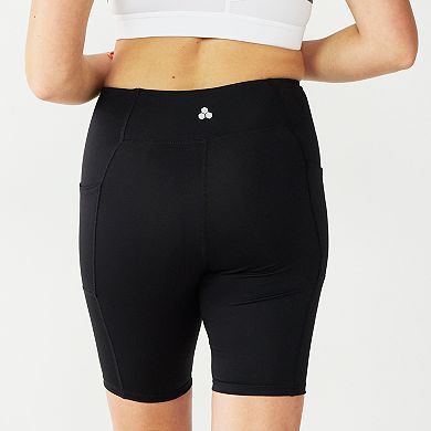 Women's Tek Gear® Core 9-in. High-Waisted Bike Shorts