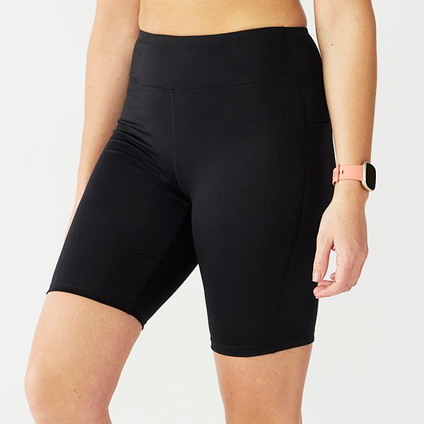 Women's Tek Gear® Core 9-in. High-Waisted Bike Shorts