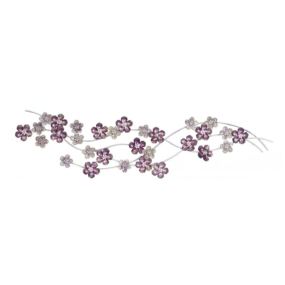 Stella & Eve Floral Iron Wall Decor
