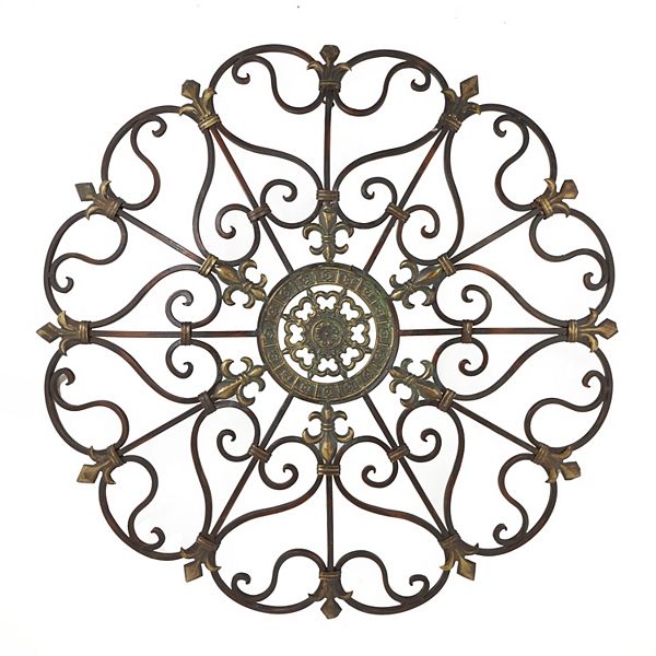 Stella & Eve Brown Medallion Wall Decor