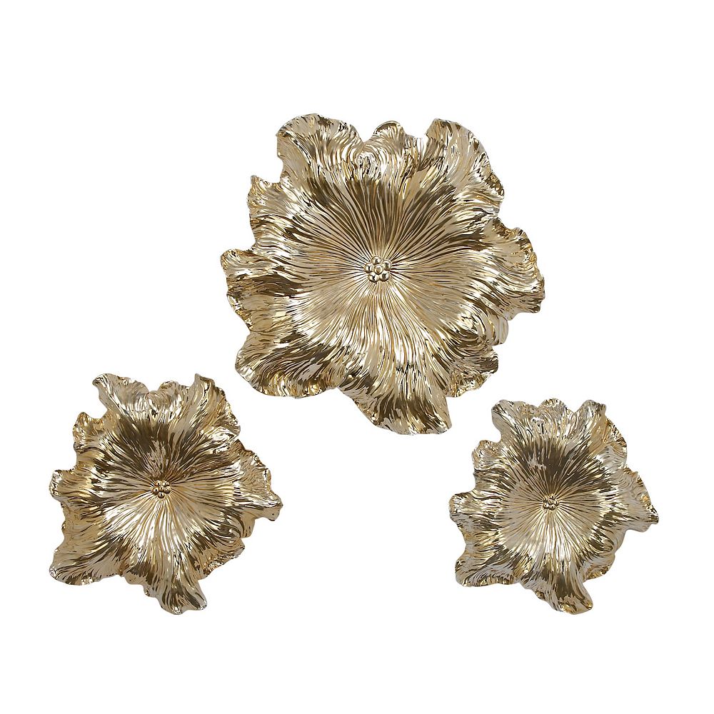 Stella & Eve 3D Floral Wall Decor 3-Piece Set