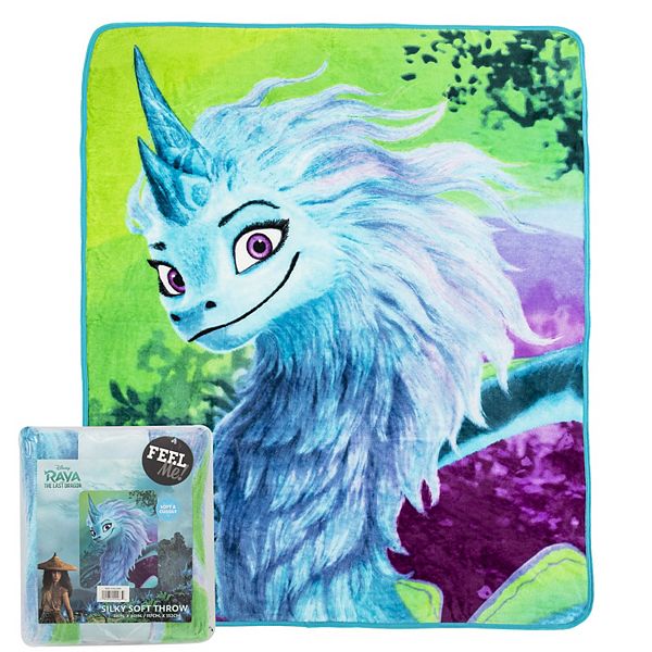 Raya & The Last Dragon Sisu Colors Silk Touch Throw
