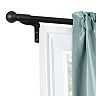 Zenna Home Smart Rods Easy Install Adjustable Cafe Window Rod with Ball ...