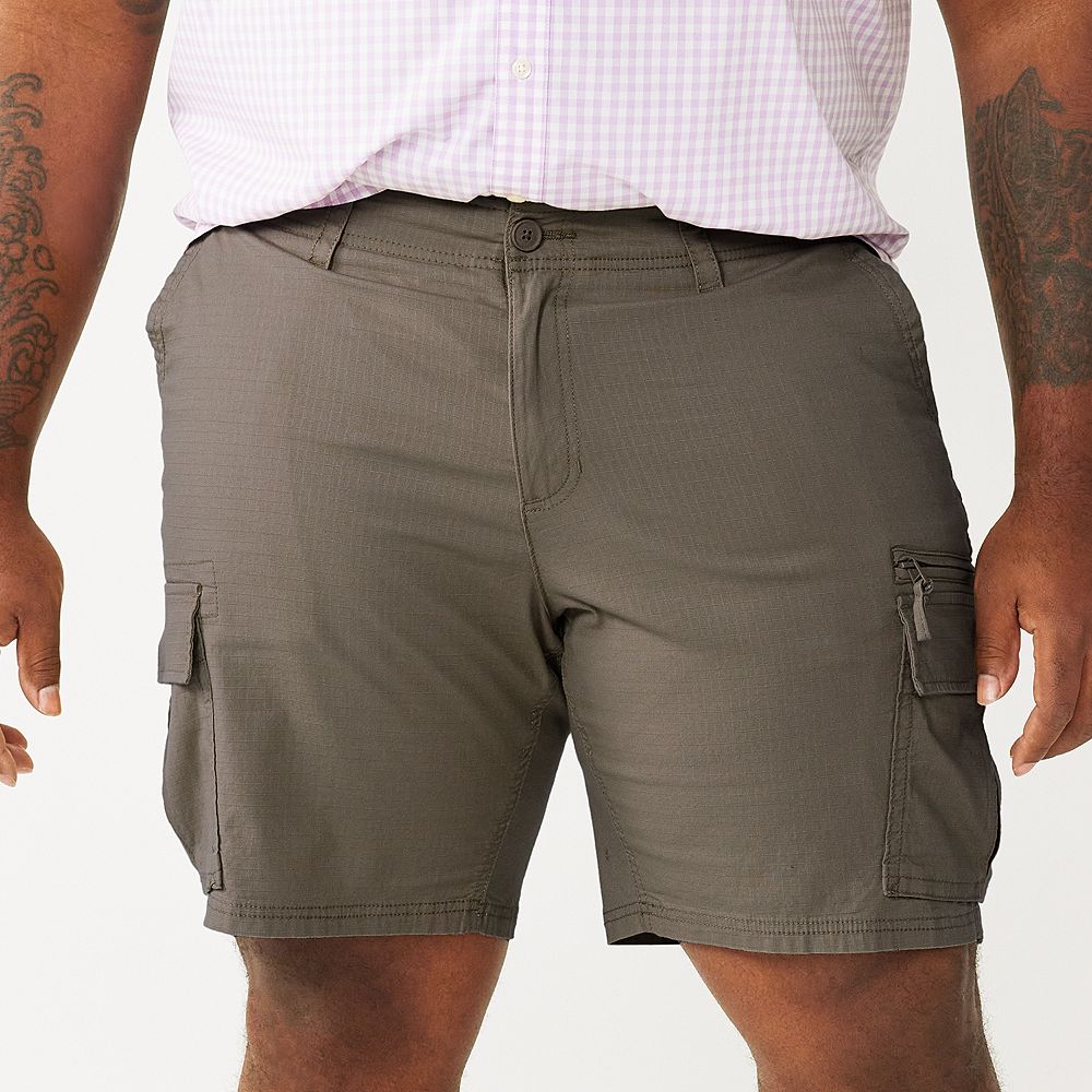 Big & Tall Sonoma Goods For Life® Flexwear Ripstop Cargo Shorts