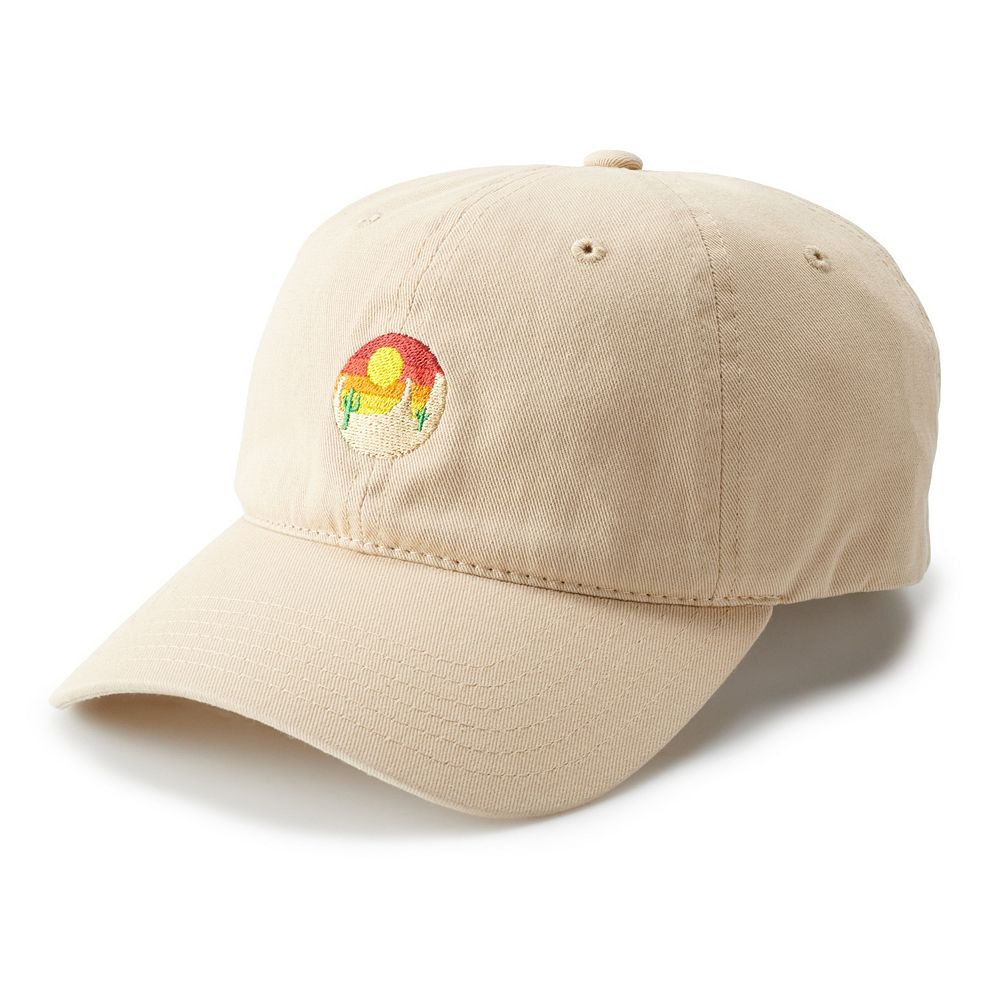 Men's Desert Sundown Embroidered Baseball Cap