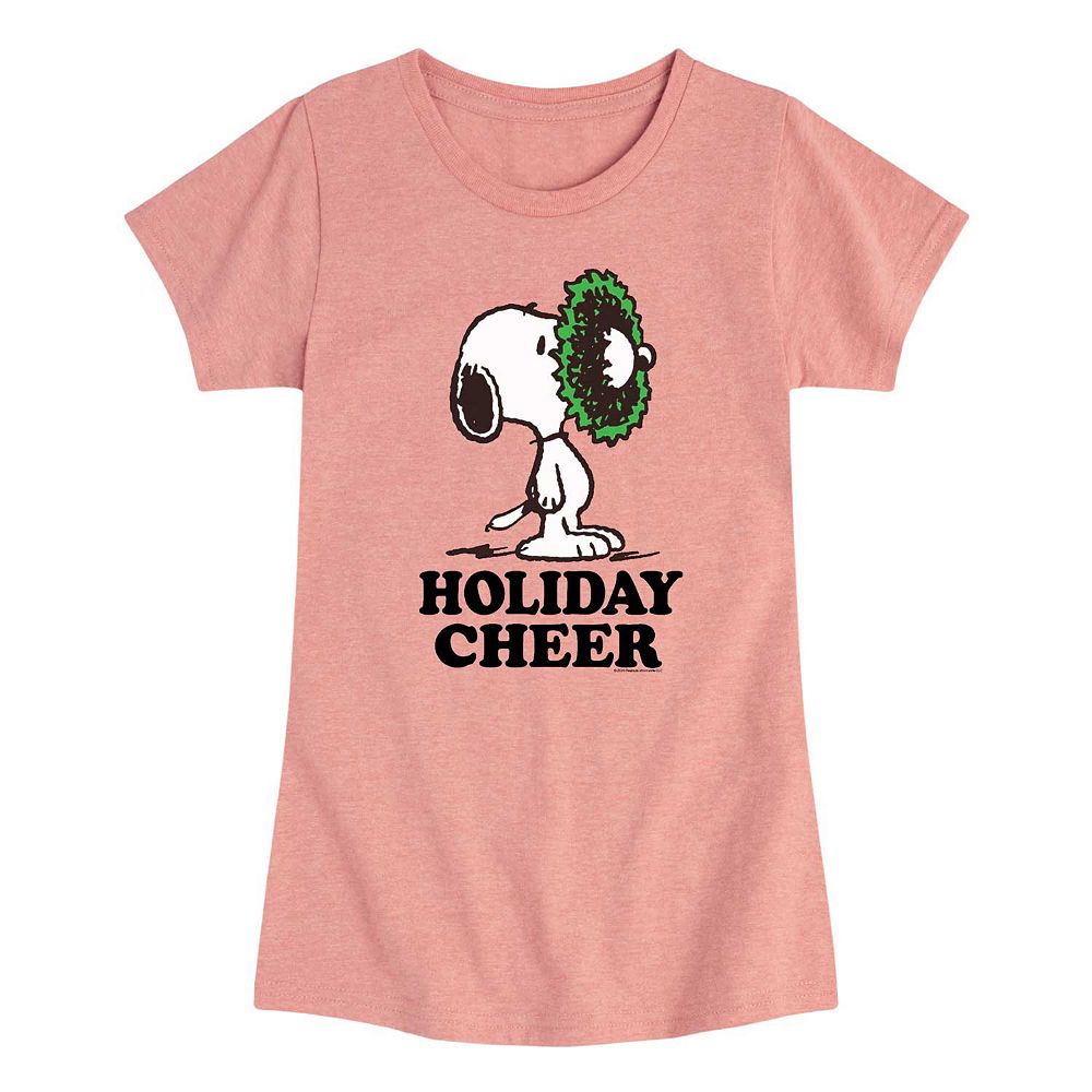 Girls 7-16 Peanuts Holiday Cheer Graphic Tee