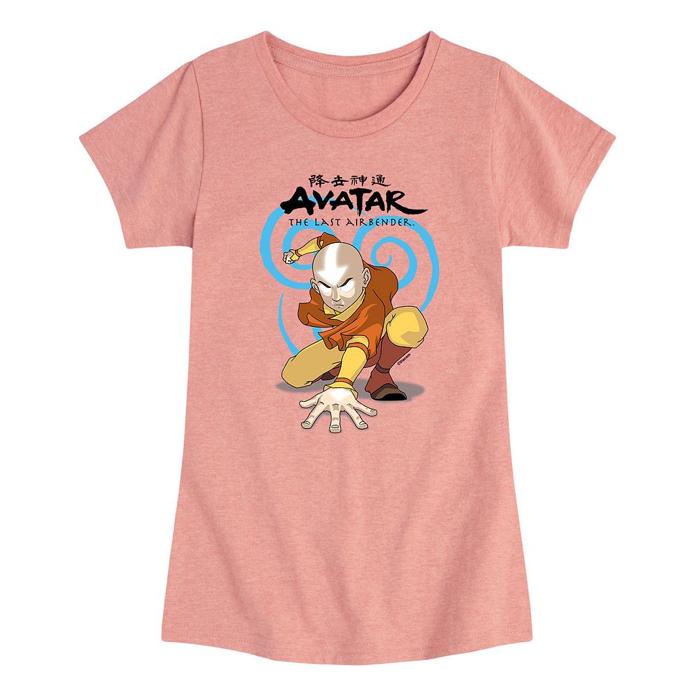 Girls 7-16 Avatar: The Last Airbender Aang Avatar State Tee