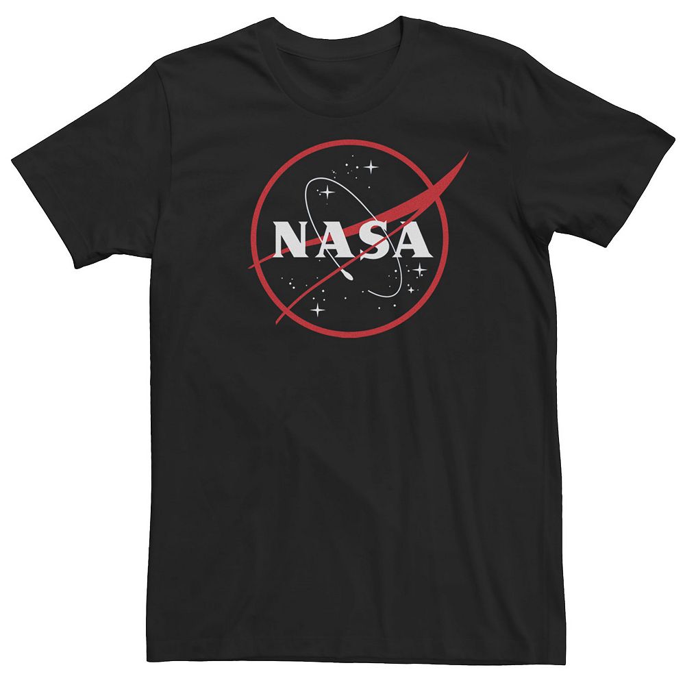 Big & Tall NASA Galaxy Crest Logo Tee