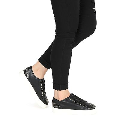 London Rag Women's Studded Sneakers