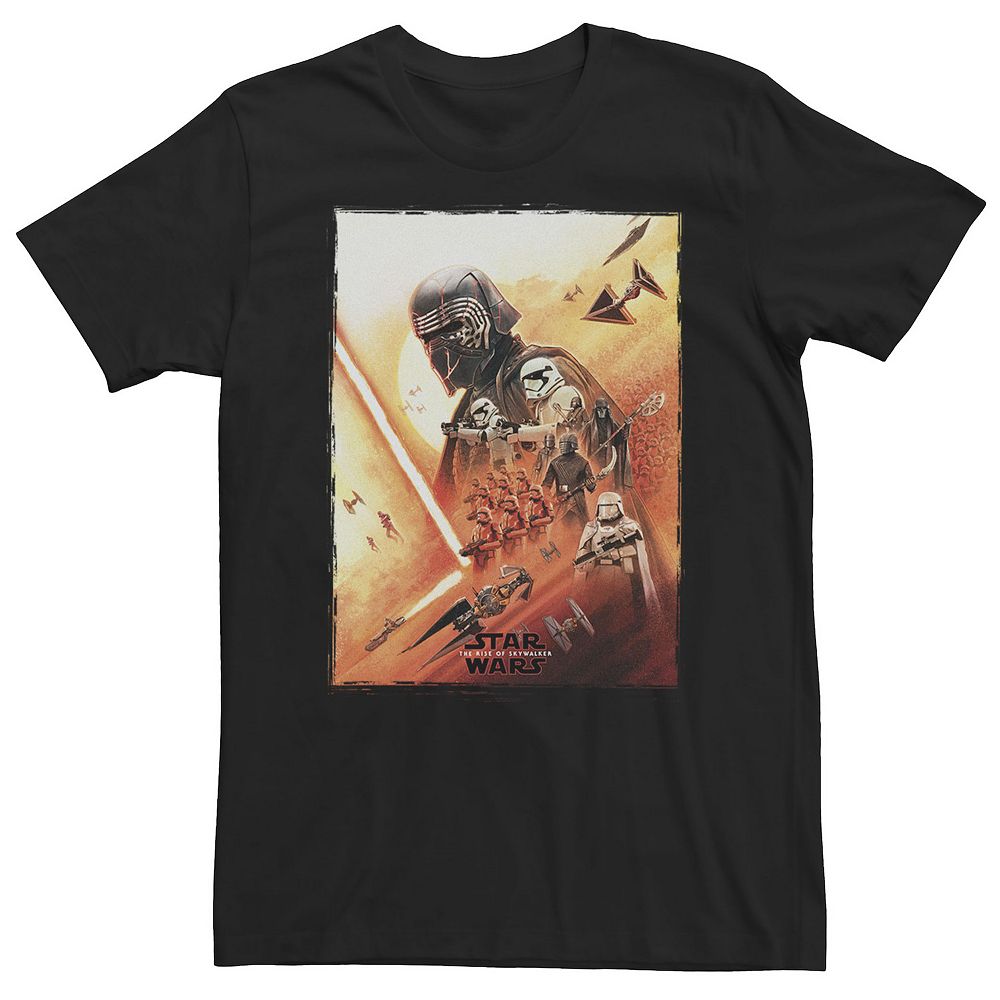 Big & Tall Star Wars The Rise of Skywalker Kylo Poster Tee