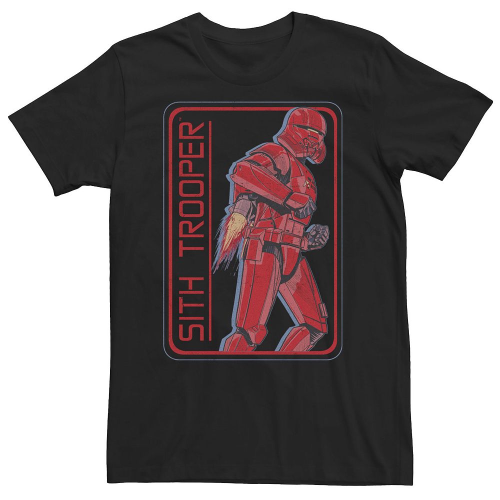 Big & Tall Star Wars The Rise of Skywalker Sith Trooper Rocket Tee