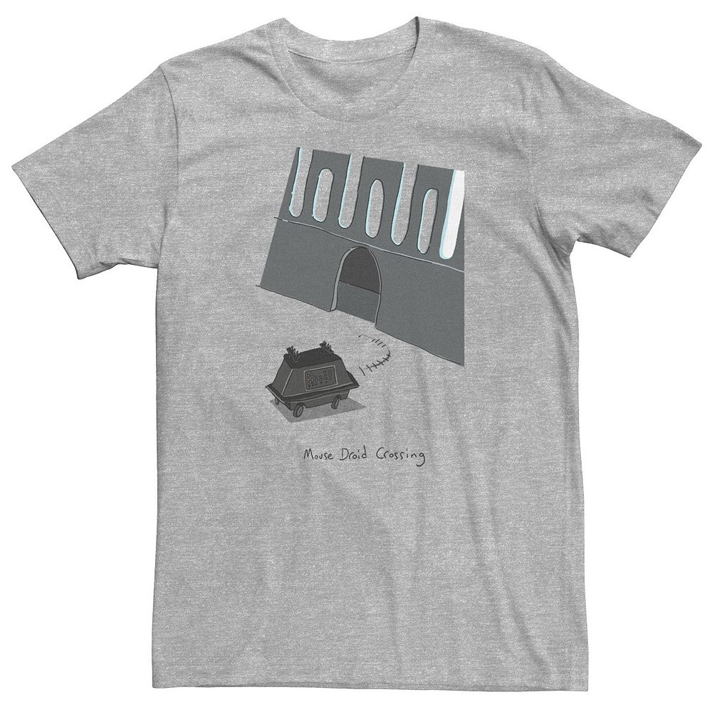 Big & Tall Star Wars Mouse Droid Crossing Tee
