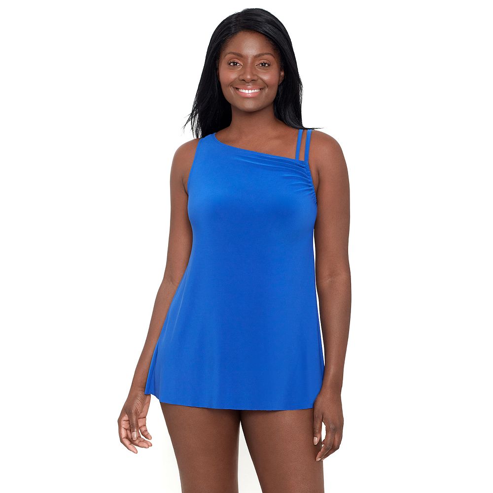 Women's Trimshaper Brianna Body Sculpt One-Piece Swim Dress