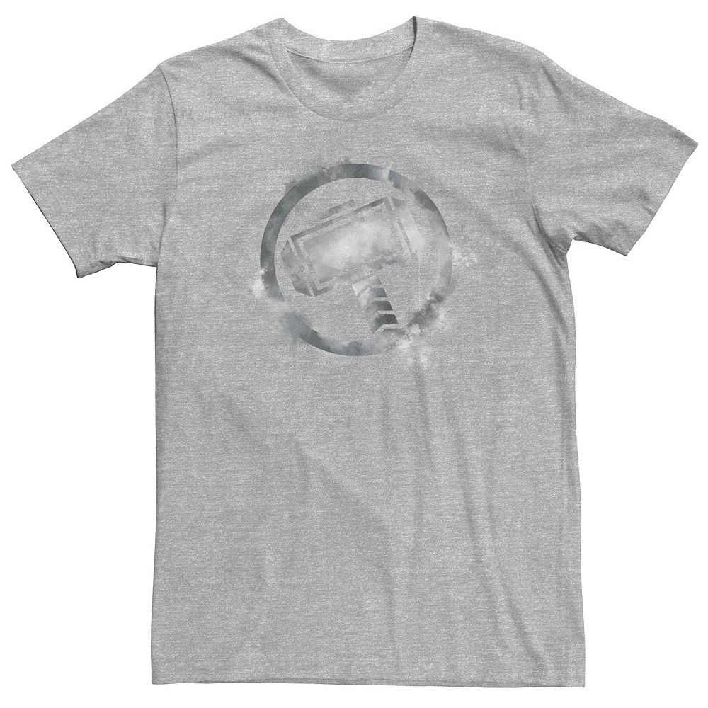 Big & Tall Marvel Avengers Endgame Thor Spray Paint Logo Tee