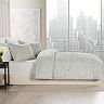 Simply Vera Vera Wang Gray Shadow Floral Comforter Set with Shams