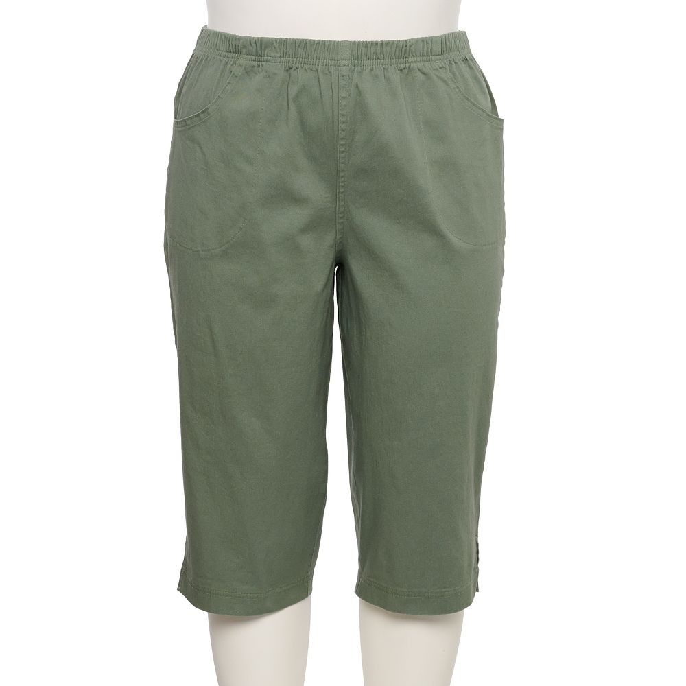 Plus Size Croft & Barrow® Simple Pull-On Capris
