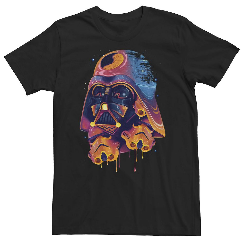 Big & Tall Star Wars Vader Stormtroopers SUPER PSYCHADELIC Drip Tee