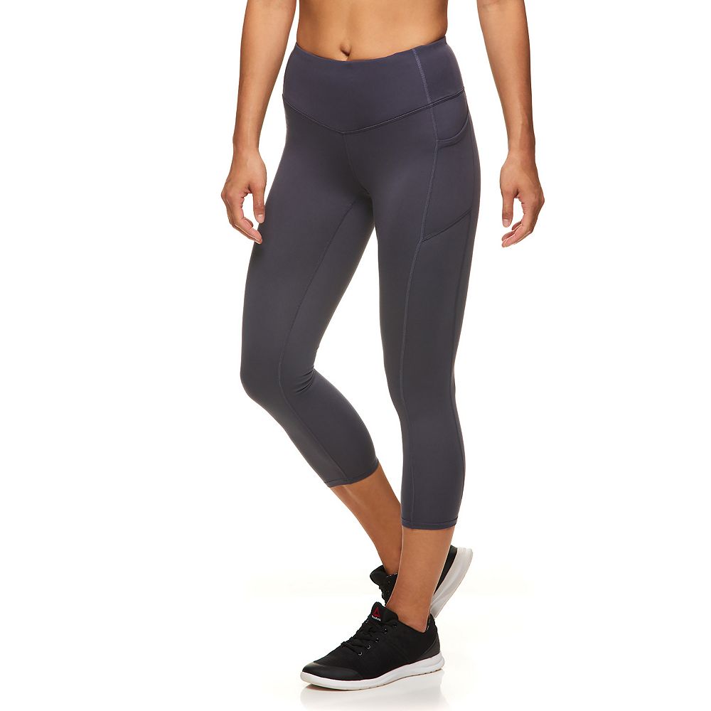 Women's Gaiam Om High-Rise Moisture-Wicking Active Capris