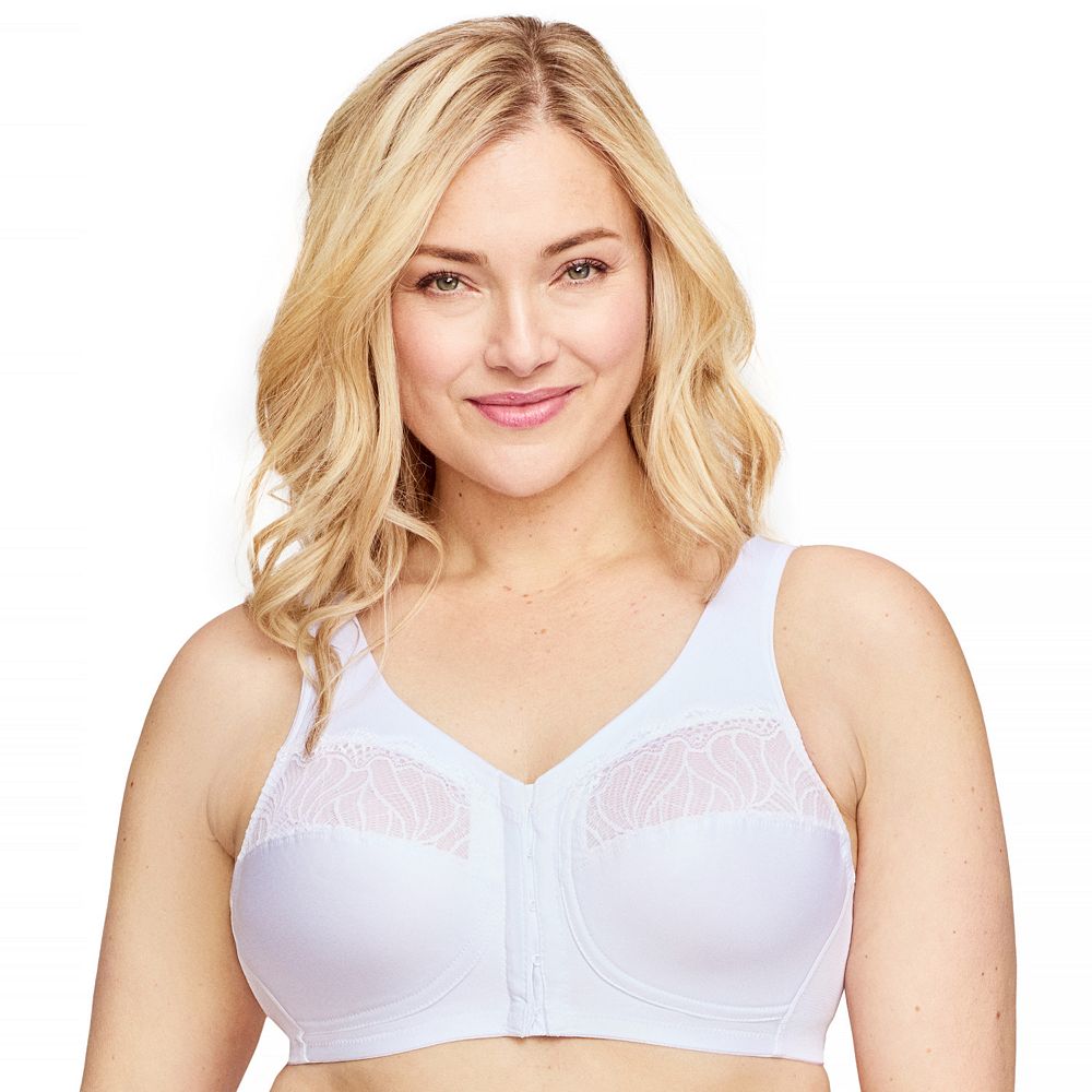 Plus Size Glamorise Full Figure Magiclift Front Close Wireless Bra 1210