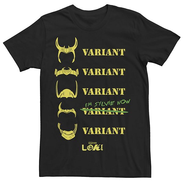 Men's Marvel Loki Variant Sylvie Quote Tee